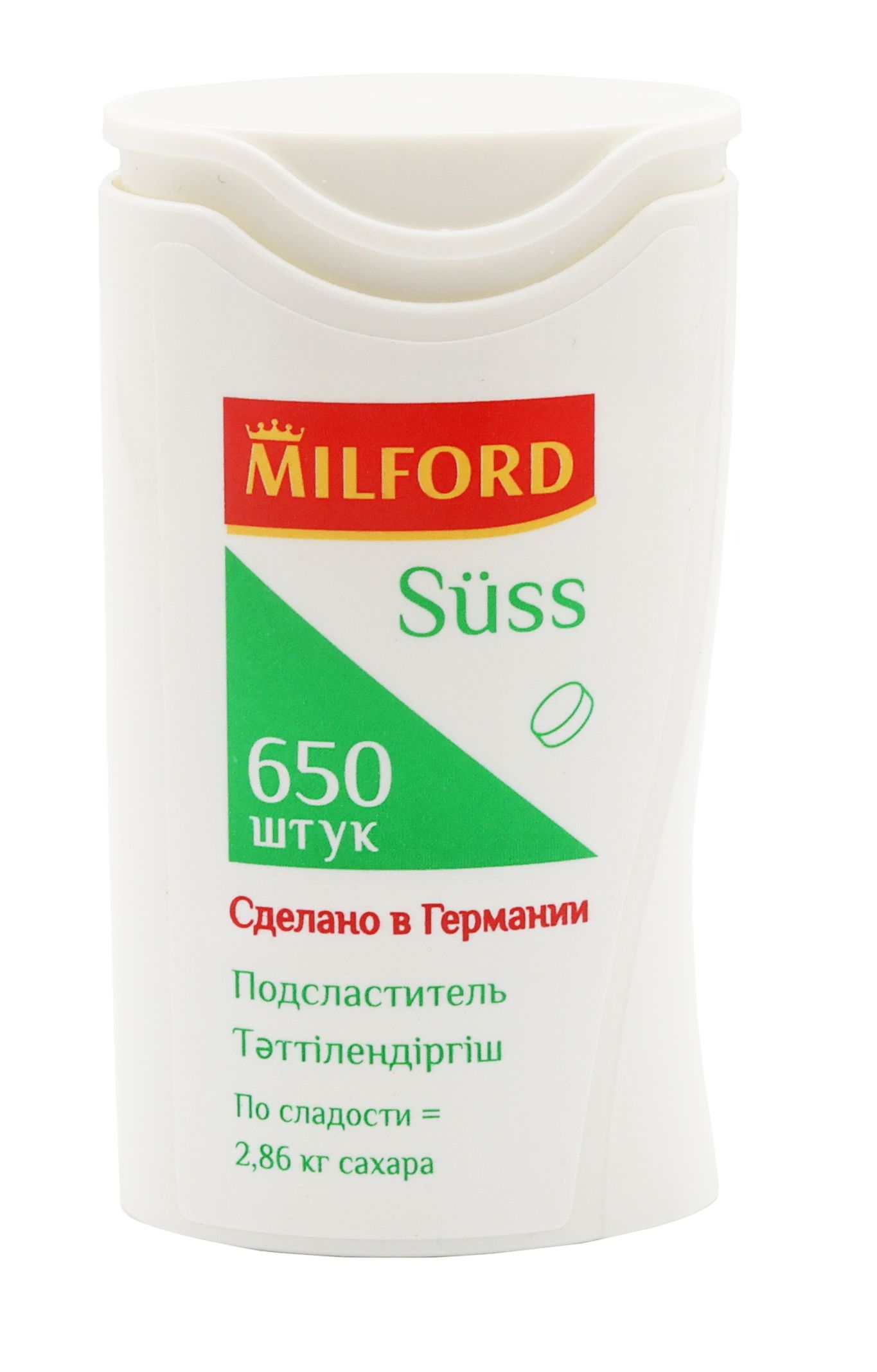 Сахарозаменитель Милфорд 650 таблеток в дозаторе Milford заменитель ...