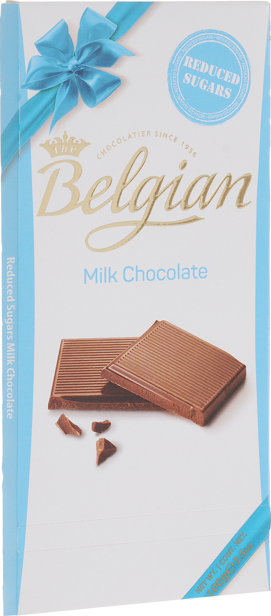 The Belgian Шоколад молочный без сахара, 100 г — купить в интернет ...