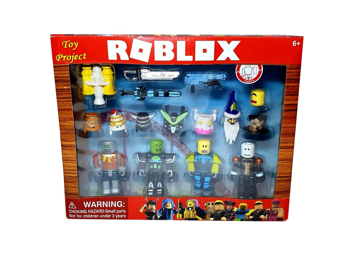 Набор Фигурок Роблокс с шапками и оружием toy-project — купить в ...