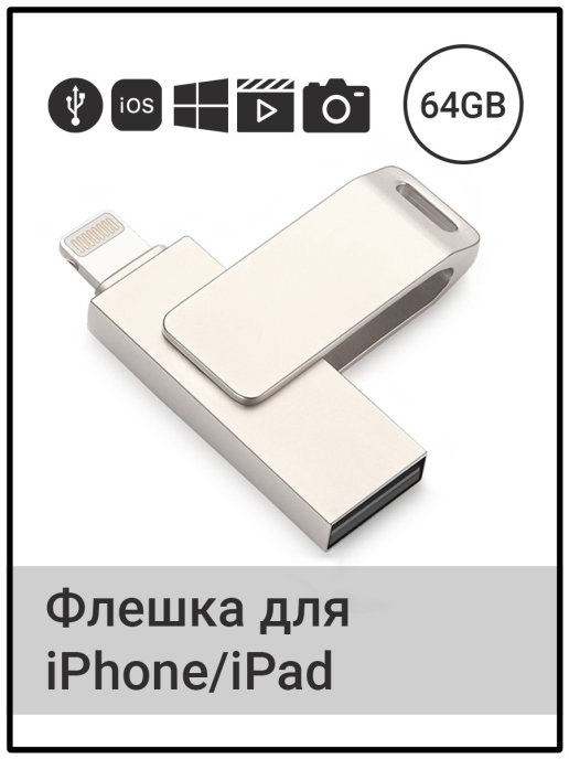 USB Флеш-накопитель, Устройство для хранения паролей FlashDrive 64 ГБ ...