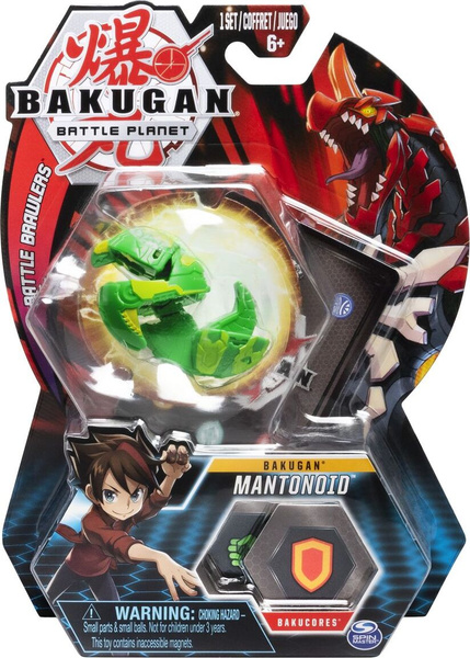Фигурка-трансформер Bakugan Mantis, зеленый - купить с доставкой по ...