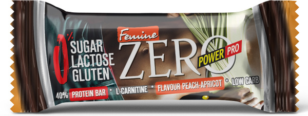 Протеиновый батончик POWER PRO Zero без сахара со вкусом персик-абрикос ...