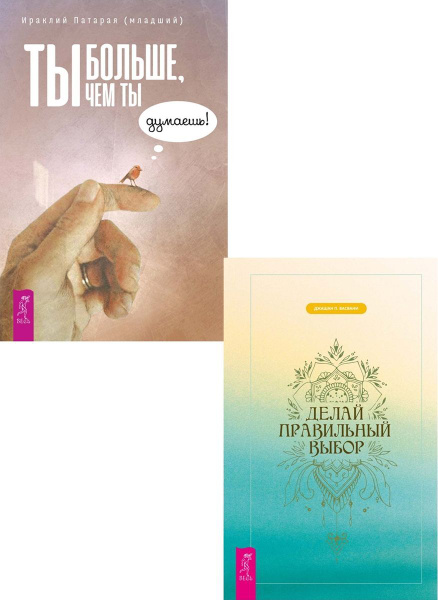 Делай правильный выбор. Ты больше, чем ты думаешь! (комплект из 2 книг ...