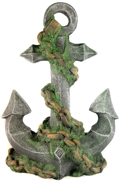 Декорация для аквариума Якорь, Грот DEKSI арт. №005 - купить с доставкой по выгодным ценам в ...