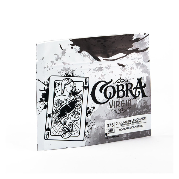 Бестабачная смесь для кальяна Cobra Virgin Cucumber Lemonade (Огуречный ...