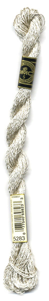 Мулине DMC Pearl Cotton №5 металлизированное 25 м. (цвет: серебро ...