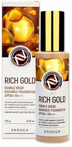 Enough Тональный крем Rich Gold Double Wear Radiance Foundation #13, 100 мл купить на OZON по ...