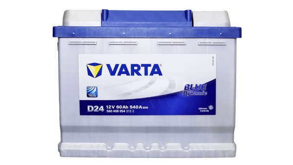 Аккумуляторная батарея VARTA BLUE 6СТ60 D24 560 408 054 купить на OZON ...