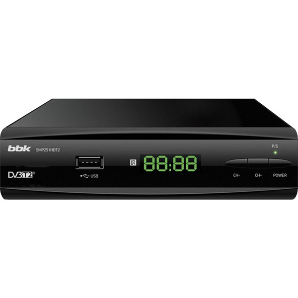 ТВ-ресивер BBK SMP251HDT2 (B)_2523 озон, черный купить по выгодной цене ...