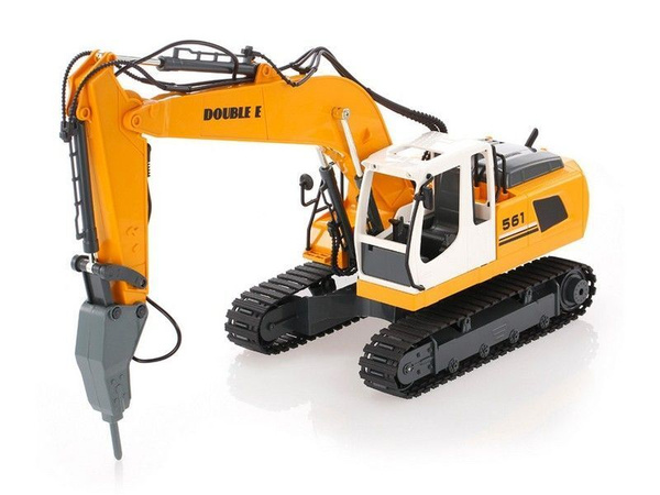 Радиоуправляемый экскаватор Double Eagle 1:16, (ковш, отбойный молоток) - купить с доставкой по ...