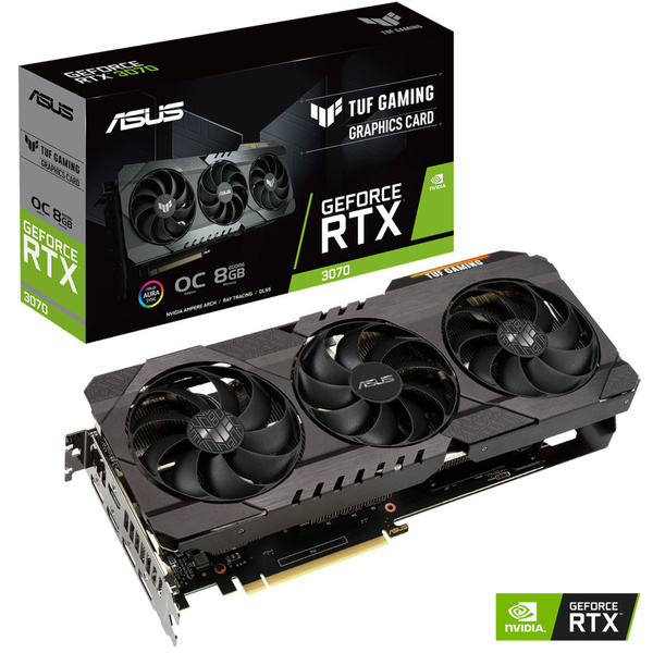 Видеокарта ASUS GeForce RTX 3070, 8 ГБ GDDR6 - купить по низким ценам в ...