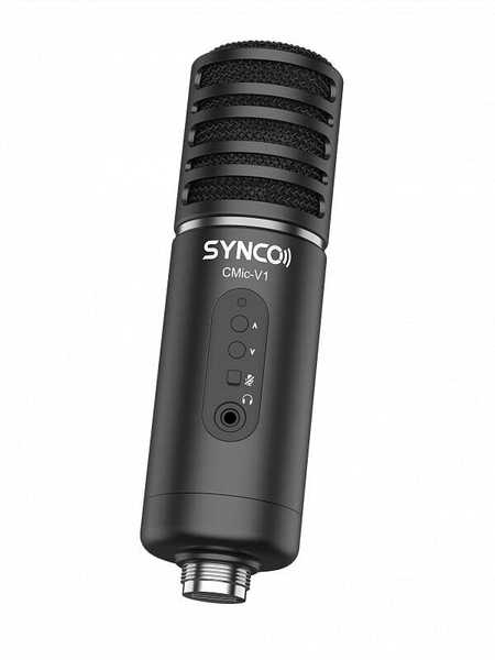 SYNCO Микрофон для фото и видеокамер Mic-V1, черный купить на OZON по ...
