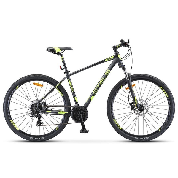 Велосипед Stels Navigator 930 D V010 Антрацитовый/Черный/Лайм 29" 18,5 ...