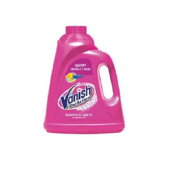 Пятновыводитель для цветного белья Vanish "Oxi Action", жидкий, 2л ...