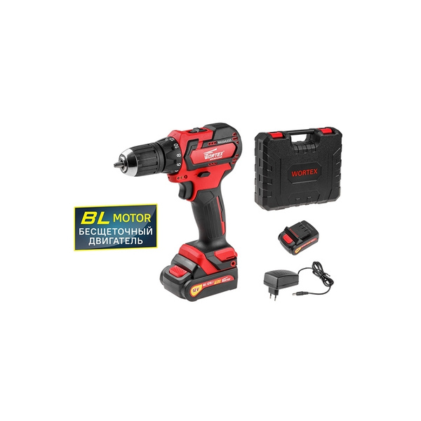 Дрель-шуруповерт аккумуляторный WORTEX BD 1215-1 DLi в чемодане - купить в интернет-магазине ...