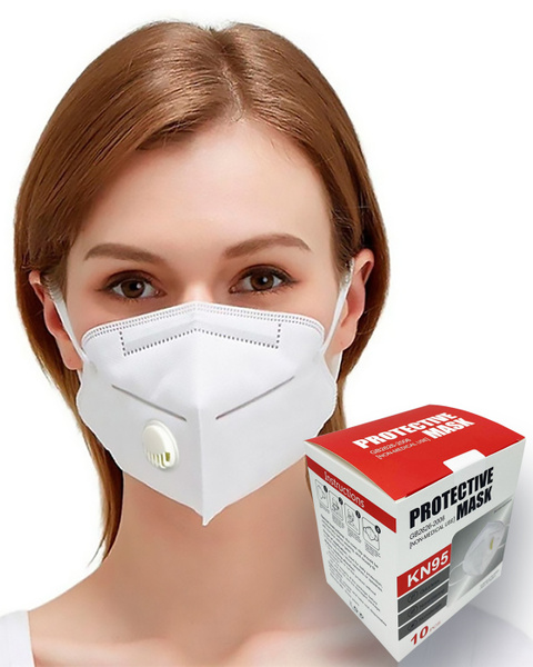 FUTURA Health Technology Респиратор универсальный, FFP2, размер Универсальный, 10 шт. - купить с ...