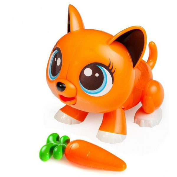 Робот-конструктор Junfa "Тигренок", (ходит за морковкой), свет и звук (K-78) - купить с ...
