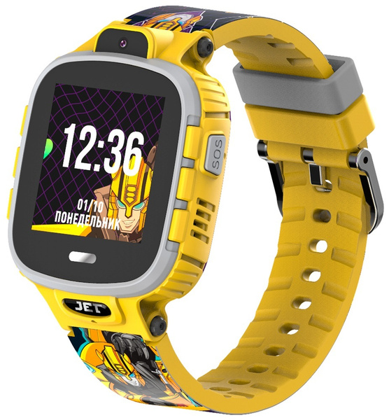 Купить смарт-часы Jet KID Transformers (TRANSFORMERS (BUMBLEBEE ...