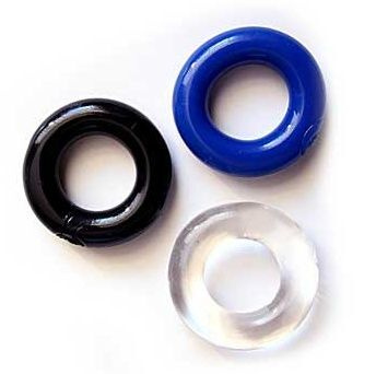 Набор из трех разноцветных эрекционных колец Erowoman-Eroman - купить с доставкой по выгодным ...