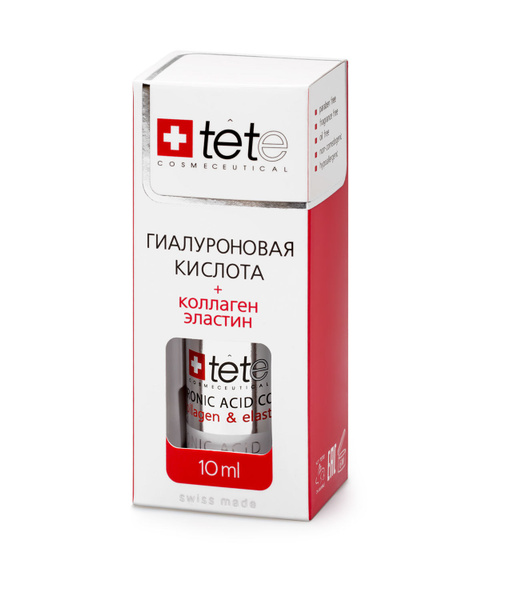 TETe Cosmeceutical Гиалуроновая кислота мини + Коллаген и эластин, 10 ...