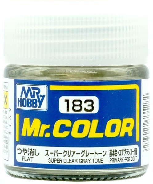 Mr.Color Краска эмалевая цвет Super Clear Gray Tone, супер прозрачный ...