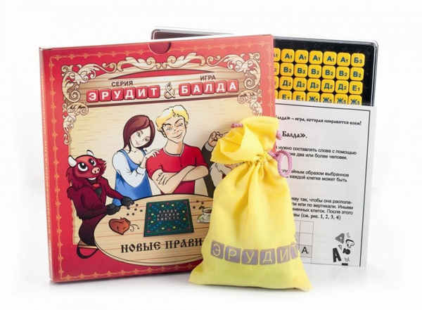 Игра настольная Эрудит "Балда" - купить с доставкой по выгодным ценам в ...