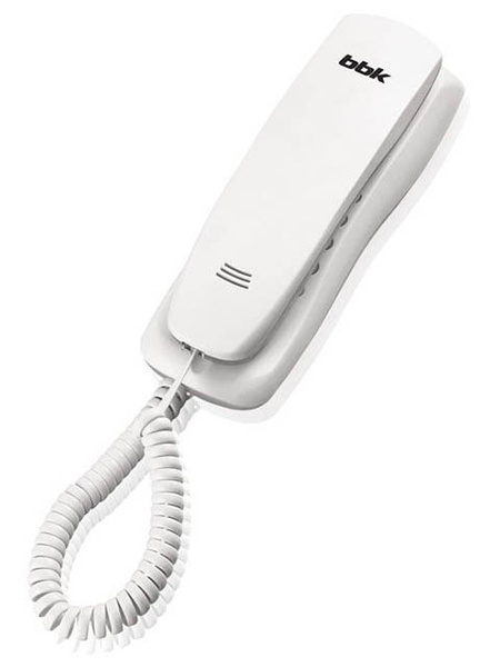 Проводной телефон BBK BKT-105 белый - купить с доставкой по выгодным ценам в интернет-магазине ...