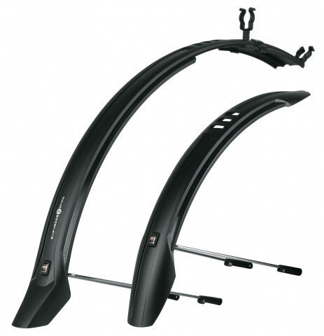 Крылья велосипедные пластиковые65мм SKS-11471 VELO 65 MOUNTAIN 29" с ...