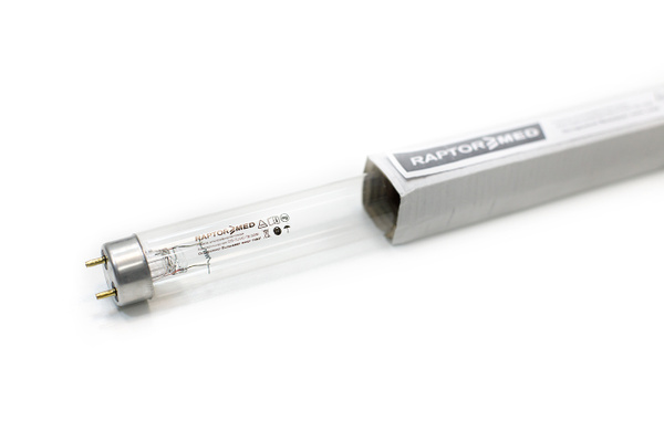 Комплект 2 шт - Лампа бактерицидная DS-TUVC-T5-8W-254 RaptorMed ...