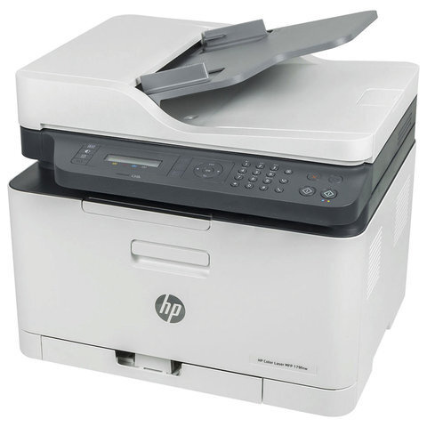 МФУ лазерное ЦВЕТНОЕ HP Color Laser 179fnw "4 в 1", А4, 18 стр./мин ...