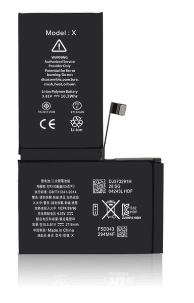 Аккумулятор для Apple iPhone X - Battery Collection - купить с ...