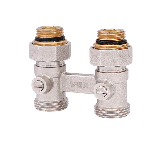 МУЛЬТИФЛЕКС Узел нижнего подключения радиаторов Прямой - 1/2"x3/4" VIEIR - купить по низкой цене ...