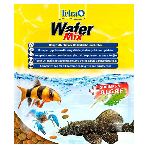 Tetra Wafer Mix корм для всех донных рыб (чипсы) - купить с доставкой ...
