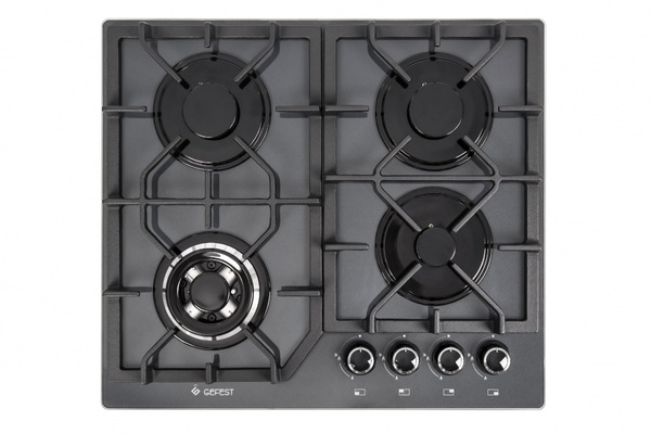GEFEST Варочная панель газовая ПВГ 2232-01 К56 черная купить c доставкой на OZON по низкой цене ...