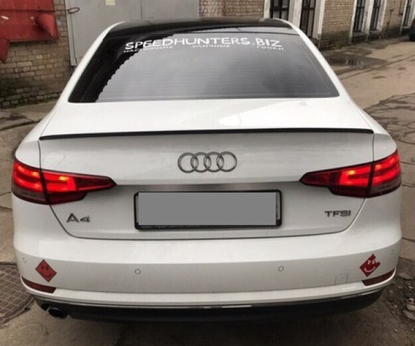 Спойлер для Audi A4 B9 купить по низкой цене в интернет-магазине OZON ...