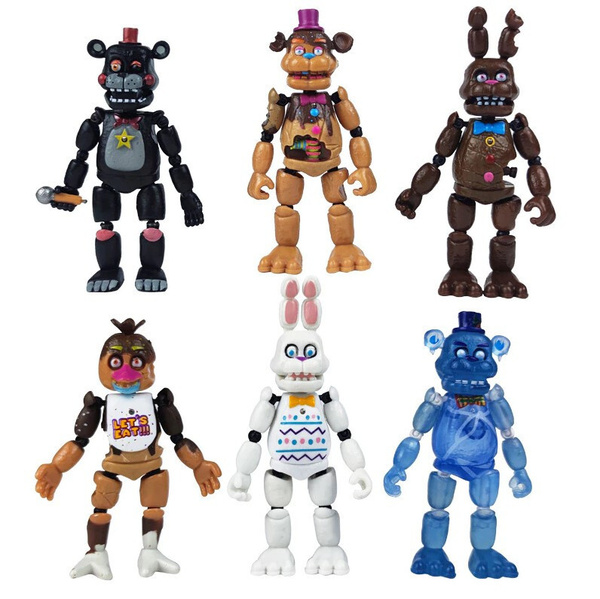 Набор игрушек ФНАФ. FNAF Five Nights at Freddys № 5. 16см. (6шт ...