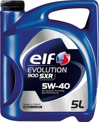 Масло моторное ELF EVOLUTION 900 SXR 5W-40 Синтетическое - купить в ...