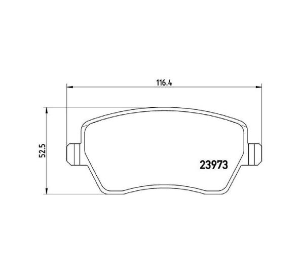 Колодки тормозные передние BREMBO P68033 купить на OZON по низкой цене ...