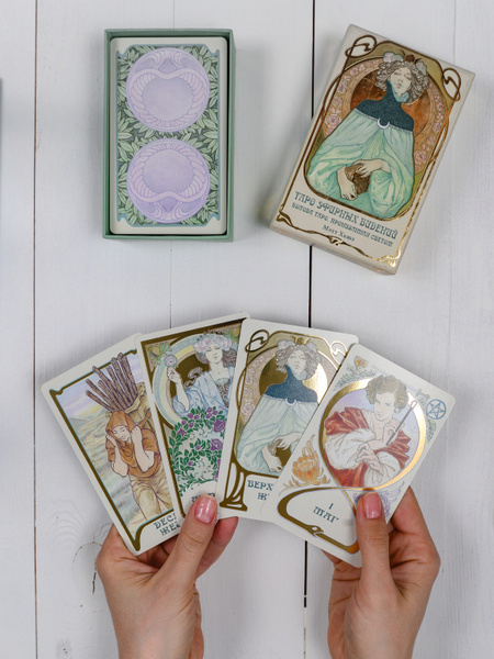 Карты Таро " Таро Эфирных Видений / Ethereal Visions Tarot " гадальная ...