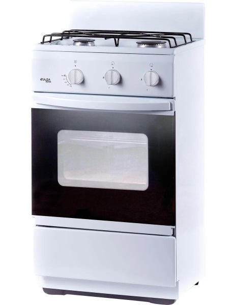 Газовая плита ЛАДА Nova CG 32013 W, белый - купить по выгодной цене в ...