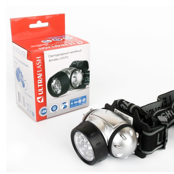 Ultraflash Налобный фонарь - купить с доставкой по выгодным ценам в интернет-магазине OZON ...
