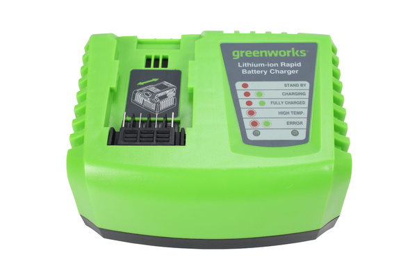 Быстрое зарядное устройство Greenworks Арт. 2945107, 40V, 5А - купить с ...