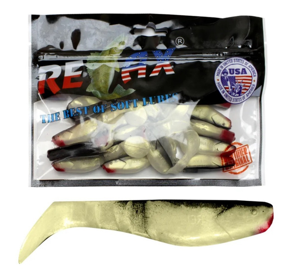 Мягкая силиконовая приманка риппер RELAX TERMINATOR 3 (7,5 cm), цвет ...