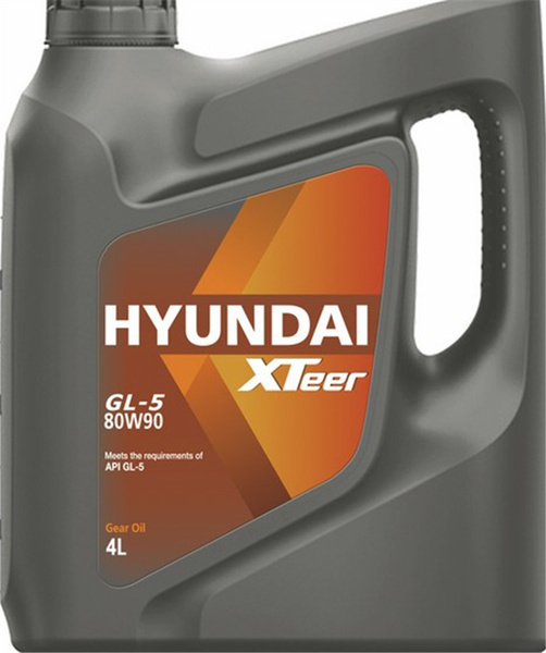 Hyundai xteer масло трансмиссионное hyundai xteer gear oil-5 80w-90 ...