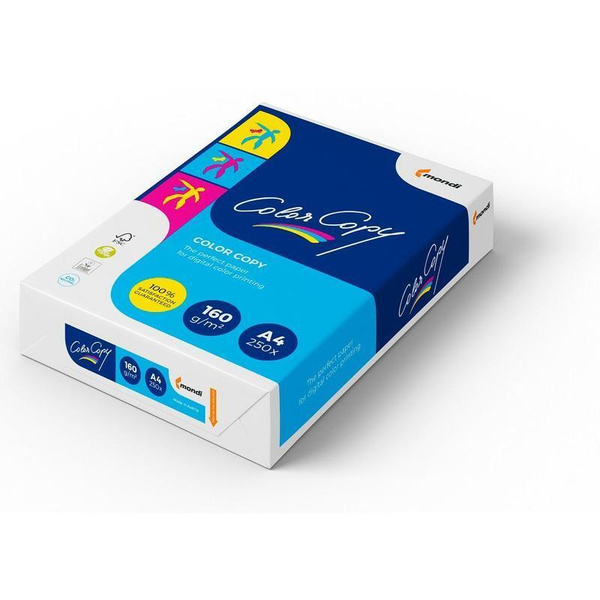 Бумага для цветной лазерной печати Color Copy (А4, 160г, 161% CIE) 250 ...