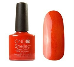 CND SHELLAC гель лак Fine vermilion купить на OZON по низкой цене (564274184)