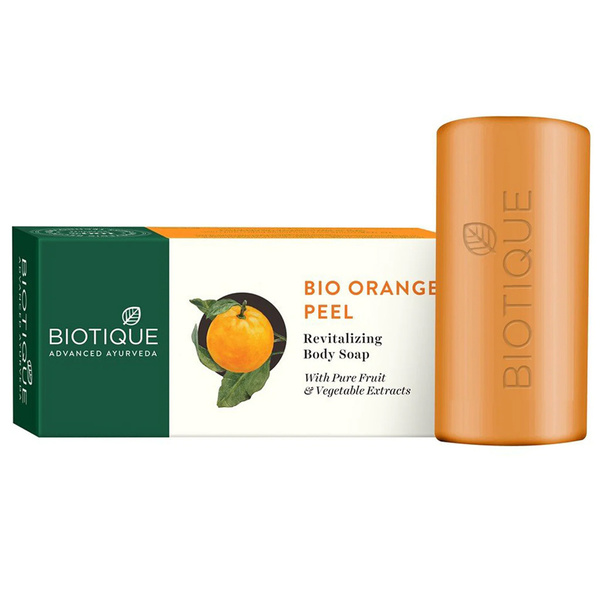 Натуральное мыло-скраб Био Апельсин (Bio Orange Peel, Biotique), 150 ...