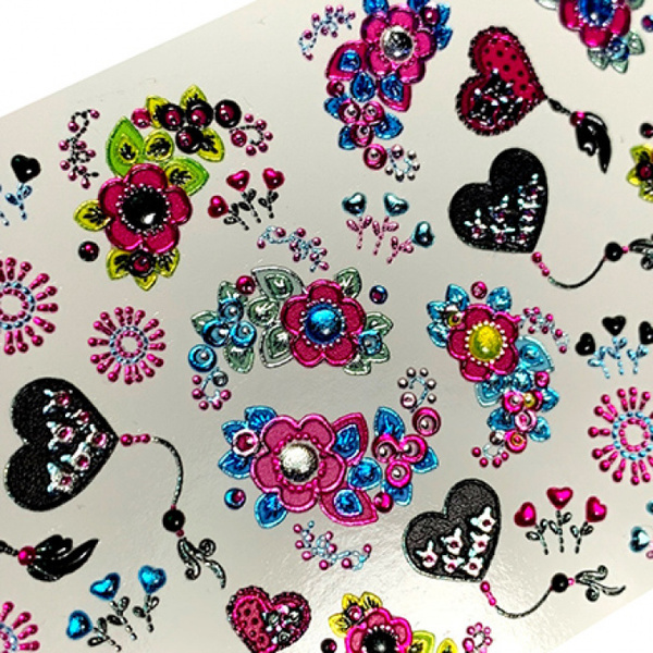 Anna Tkacheva, Набор, 3D-слайдер Crystal HT №497 Сердце. Цветы, 2 шт. купить на OZON по низкой ...