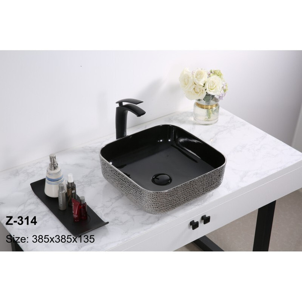 Раковина Zandini Z-314, серебристый купить по доступной цене с доставкой в интернет-магазине ...