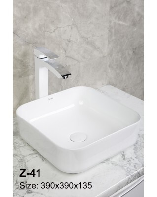 Раковина Zandini Z-41, белый купить по доступной цене с доставкой в интернет-магазине OZON ...